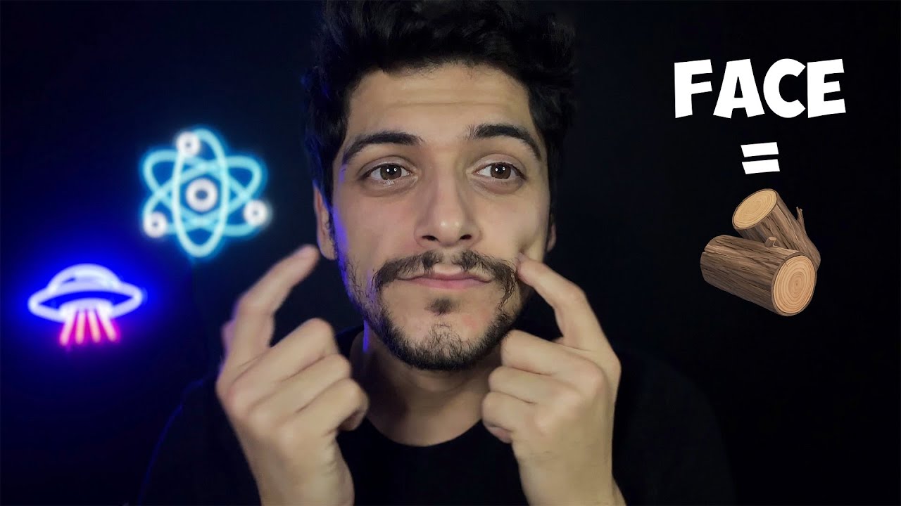 ASMR My Face is Wood 🪵 (1 Minute Trigger ASMR) - YouTube