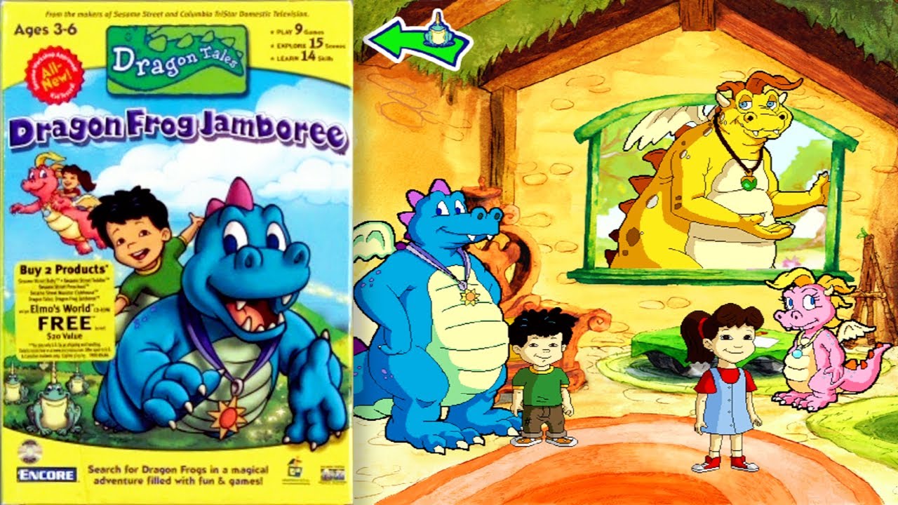 Dragon Tales Dragon Frog Jamboree (PC, Windows) [2002] longplay. - YouTube