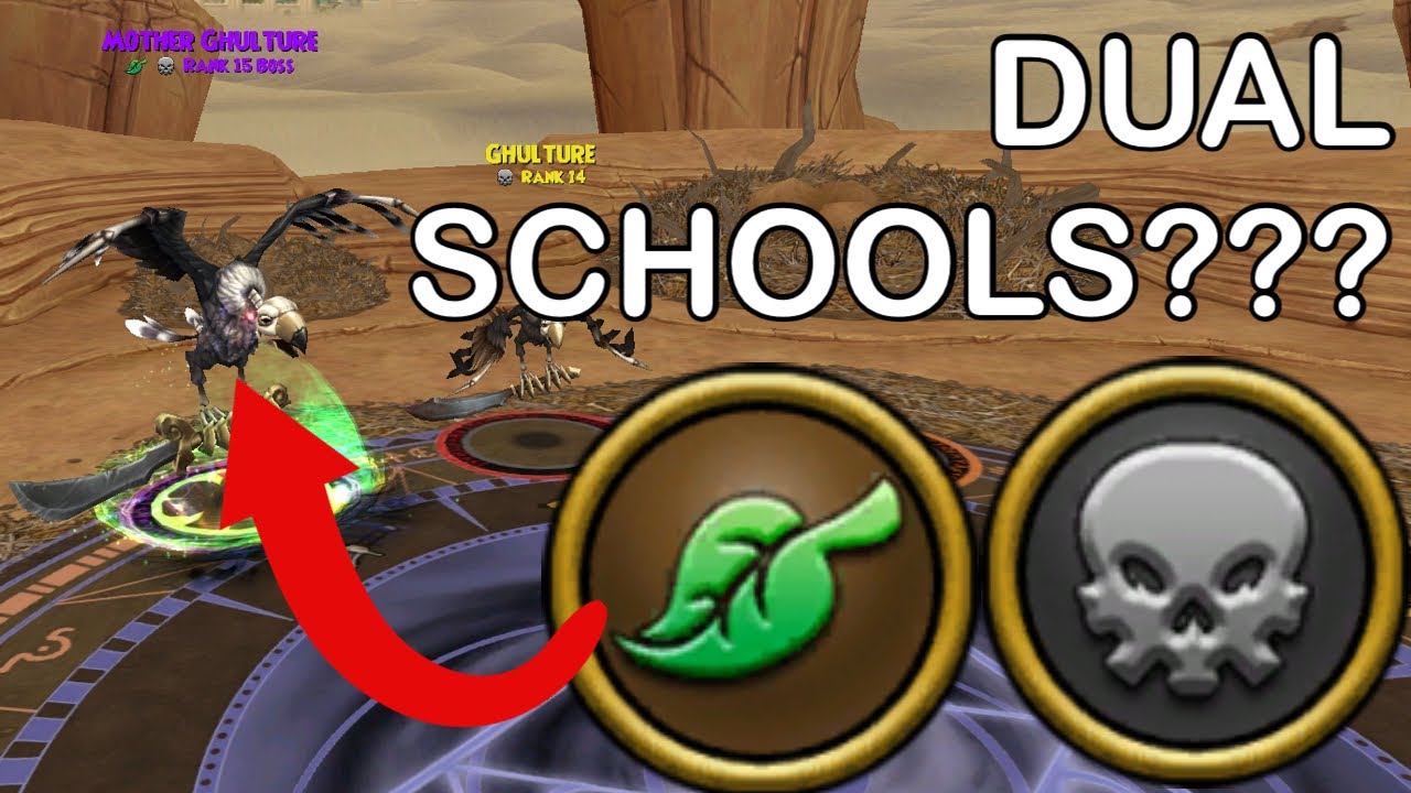 ALL Dual School Enemies in Wizard101 - YouTube