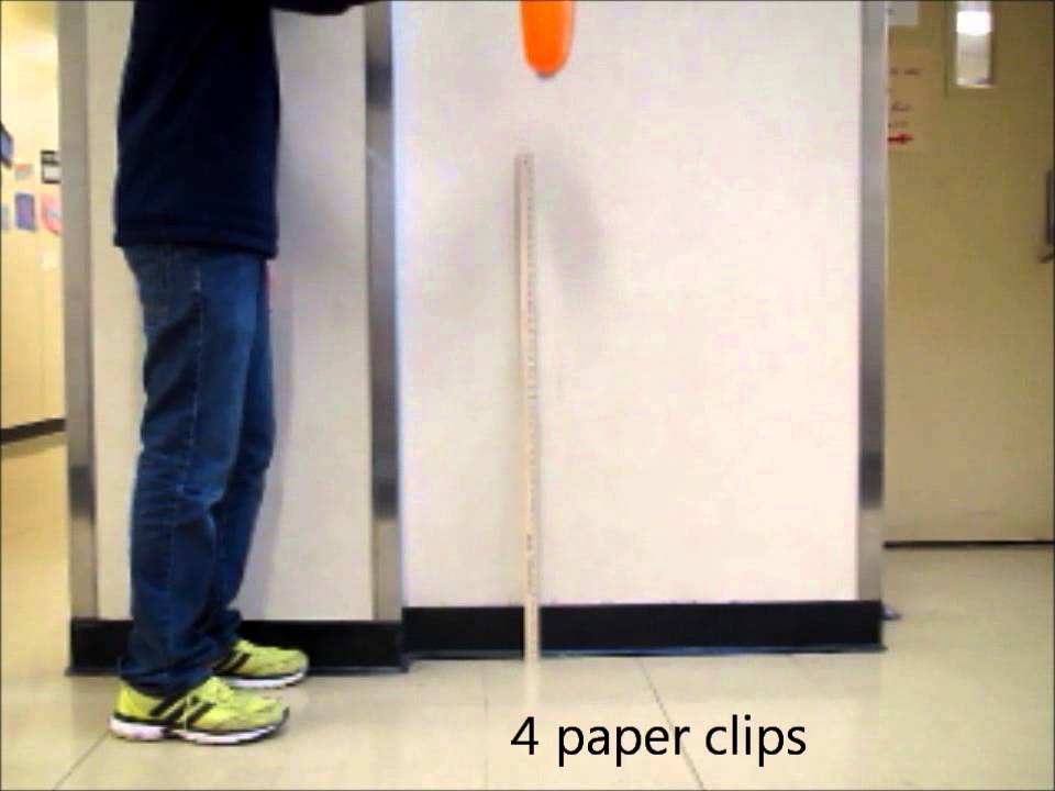 Air Resistance Experiment - YouTube
