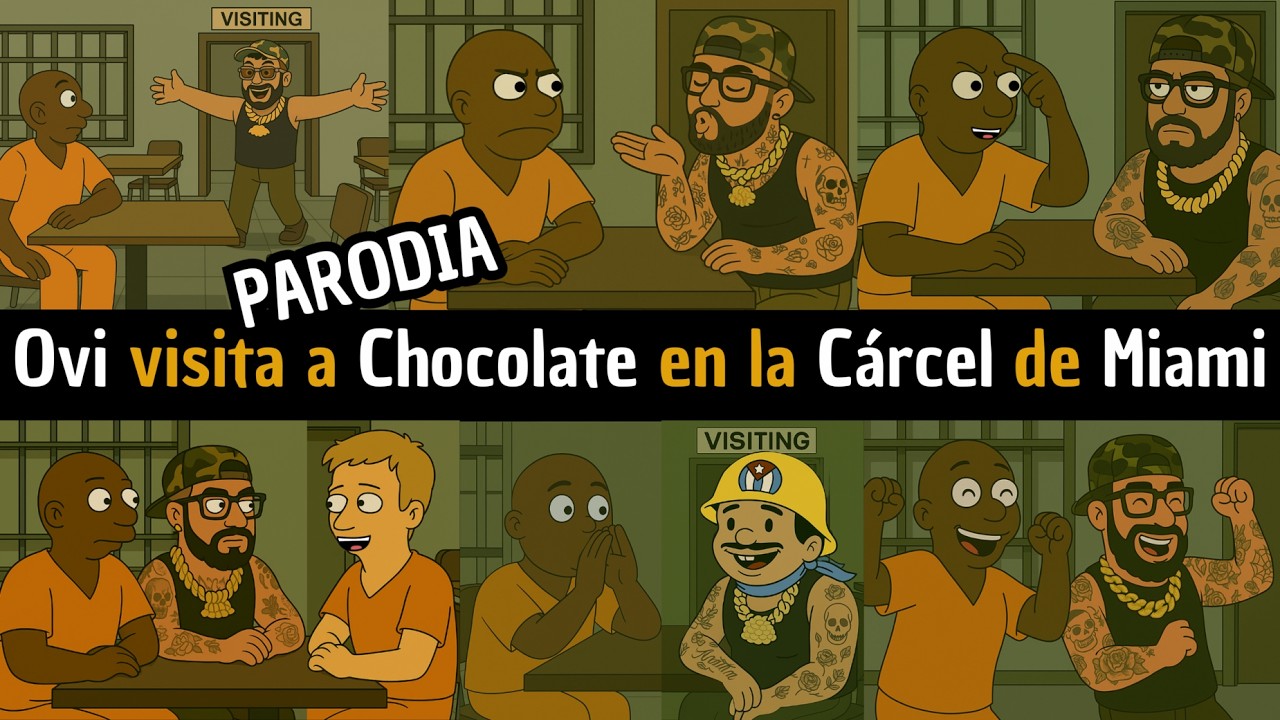 🚨PARODIA: OVI visita a CHOCOLATE MC en CARCEL Miami|#viralvideo #humor ...