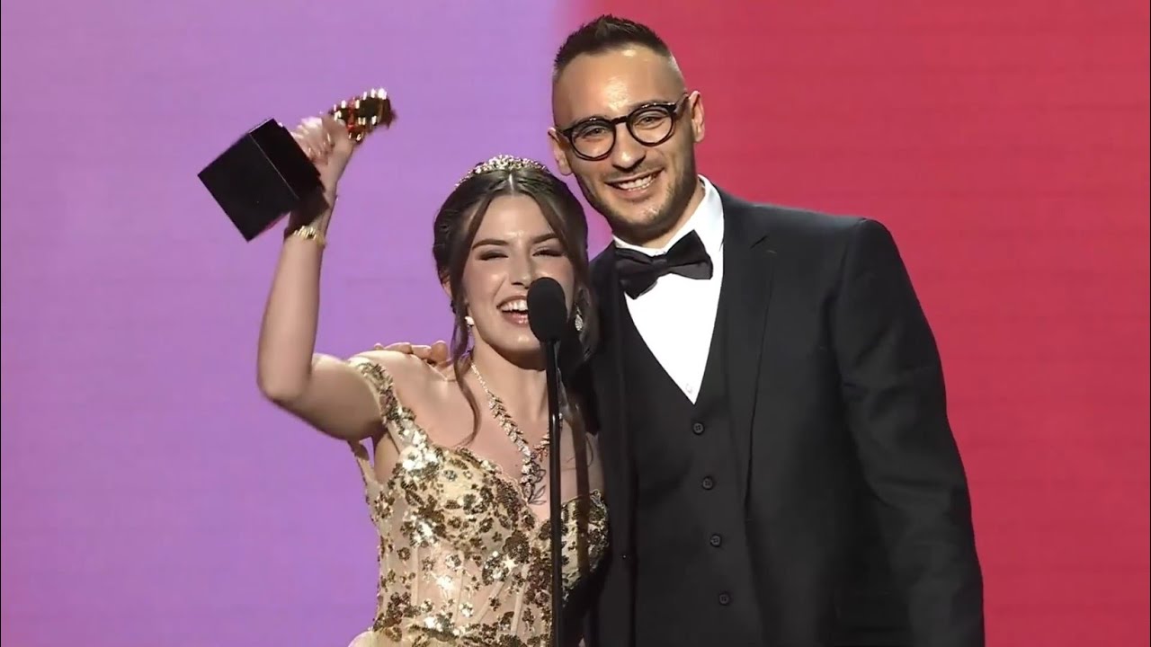 Chanel Camryn Wins Best Oral Sex Scene | 2025 AVN Awards - YouTube