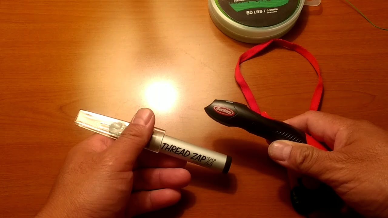 Thread Zap 2 & Berkeley Threadzapper - RC Sail Rigging - YouTube