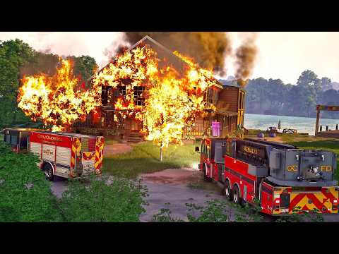 Firefighter Simulator: Ignite — Summer Camp NEW DLC! 4K RTX 5090