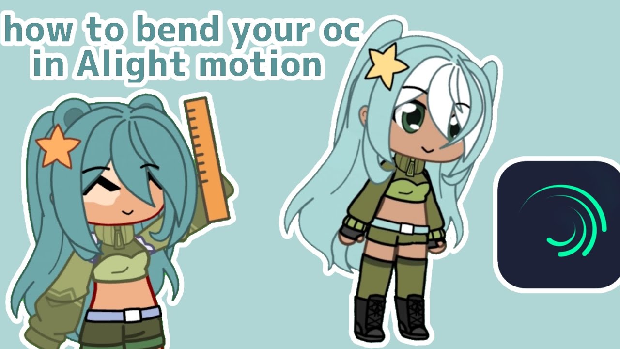 how to bend your oc in alight motion||Tutorial||alight motion - YouTube