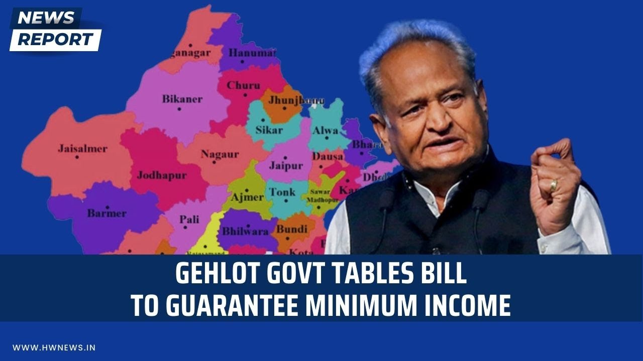 Gehlot Govt Tables Bill to Guarantee Minimum Income | Congress ...
