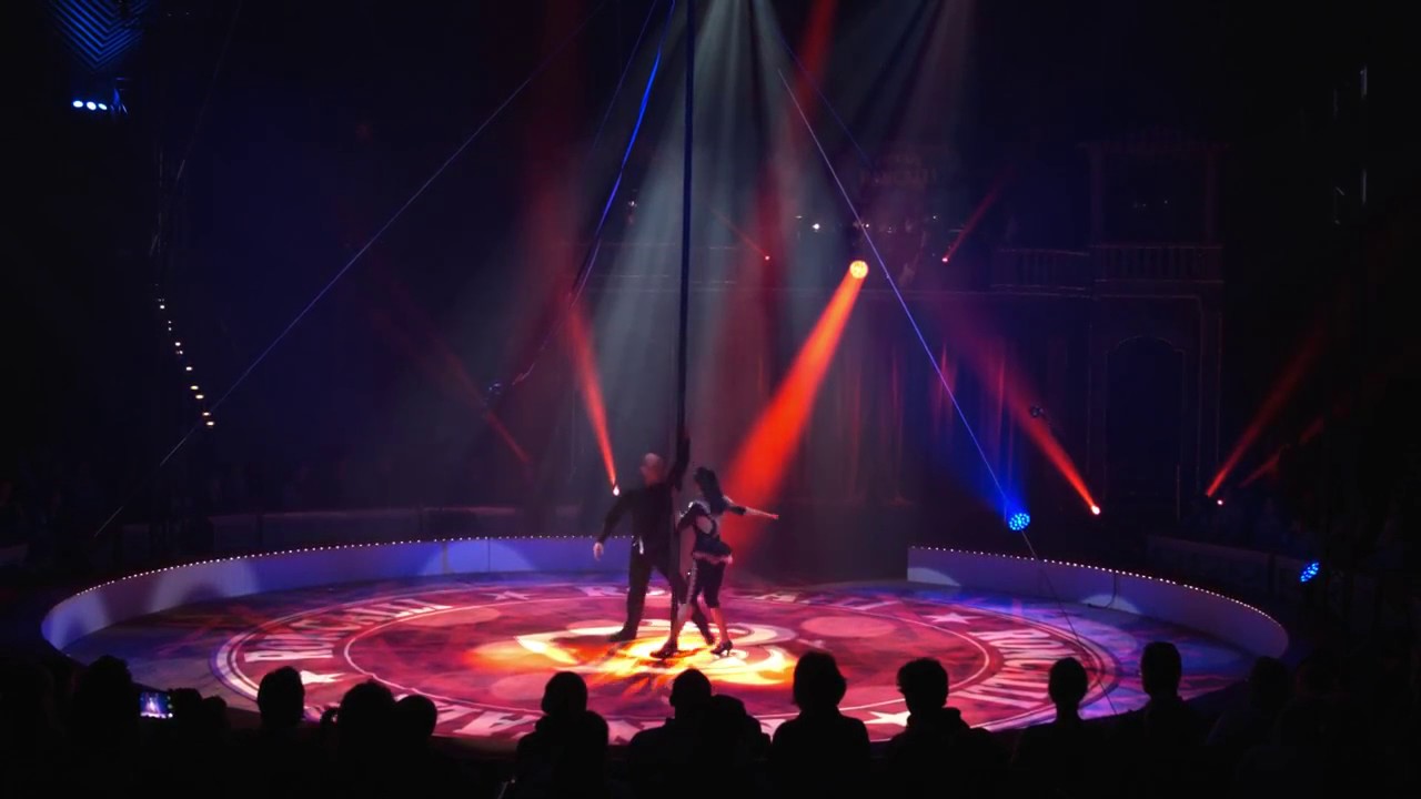 Perch Pole Acrobatics Duo Hand balancing Equilibrium Circus act variety ...