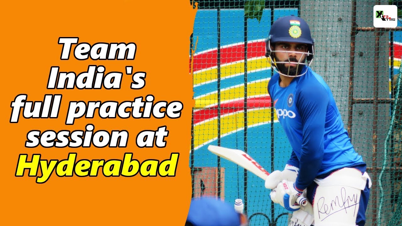 Watch: Indian cricket team's full practice session ahead of 1st ODI ...