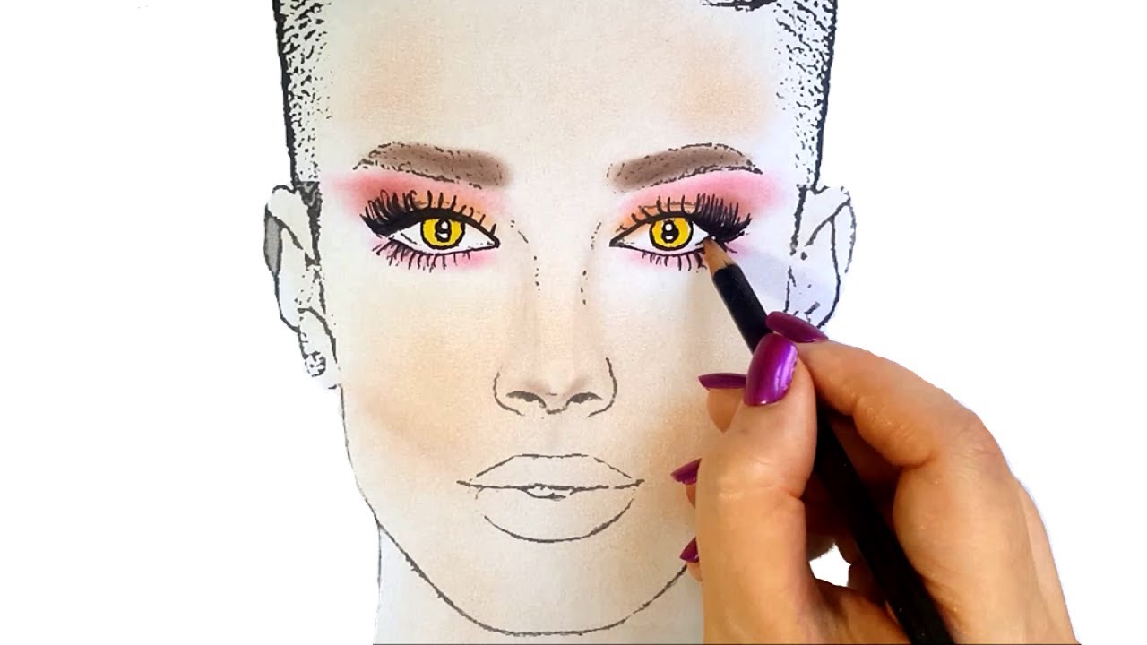 James Charles Makeup Look On Instant Influencer - YouTube