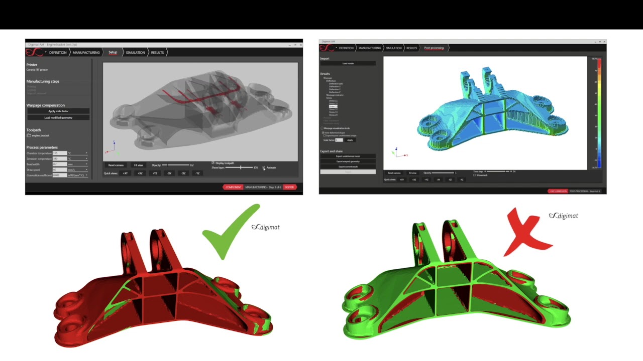 Digimat For Additive Manufacturing 2017 - YouTube