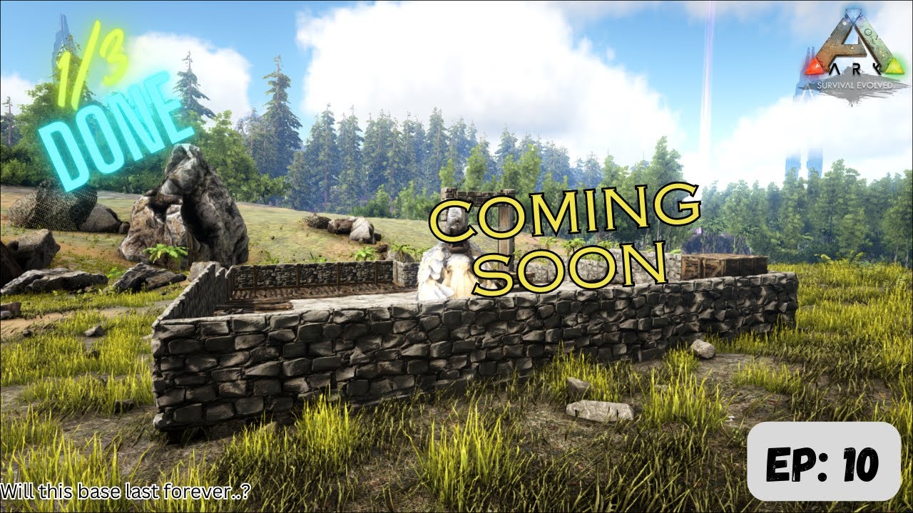 The Great Base 1/3 | Ark Survival Evolved Episode 10 - YouTube