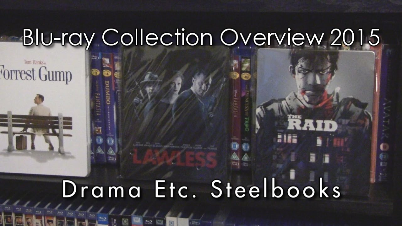 Blu-ray Collection Overview 2015 #9 | Drama Etc. Steelbooks - YouTube