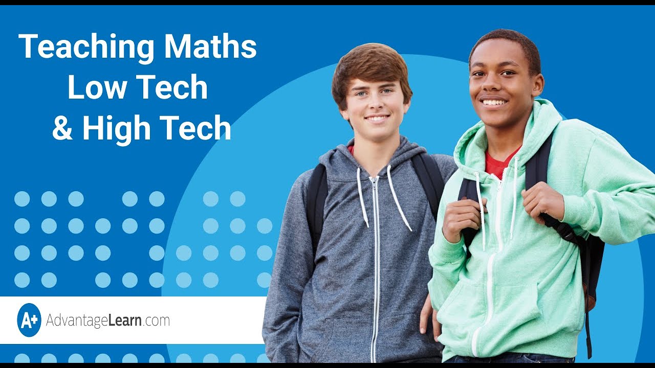 Teaching Maths Low Tech & High Tech - YouTube