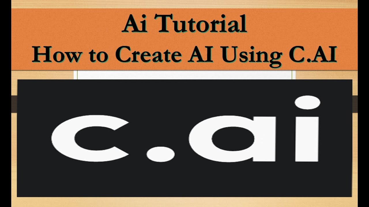 Ai Tutorial | How to Create AI Using C.AI - YouTube