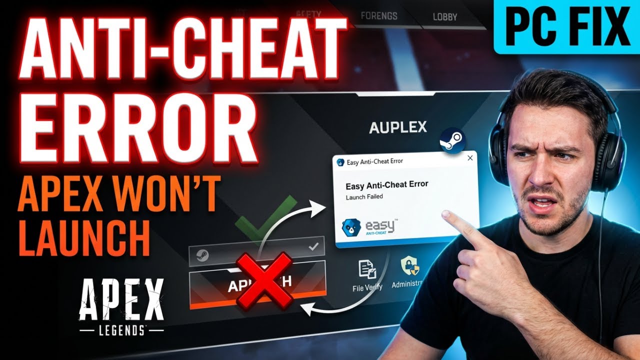 How to Fix Easy Anti-Cheat Error in Apex Legends (Step-by-Step Guide ...