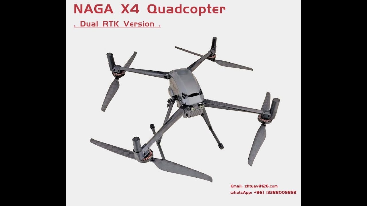 Unboxing of NAGA X4 Dual RTK Version - YouTube