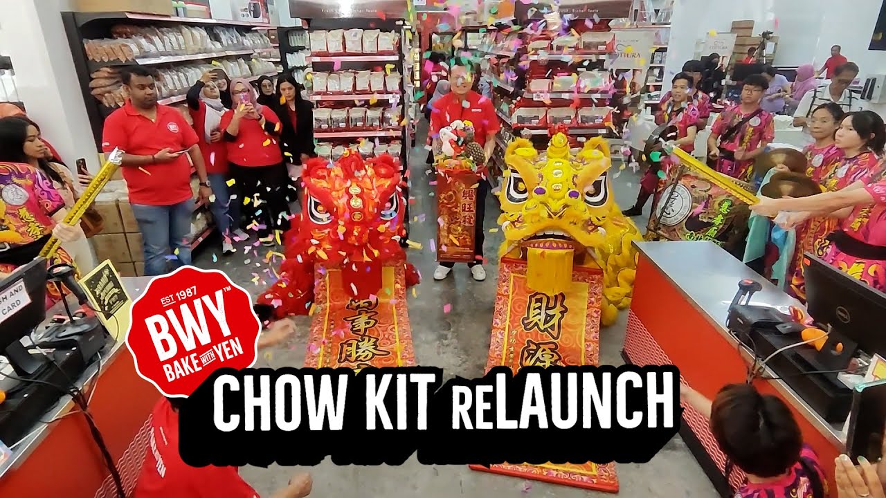 Bake With Yen Chow Kit Store Relaunch - YouTube