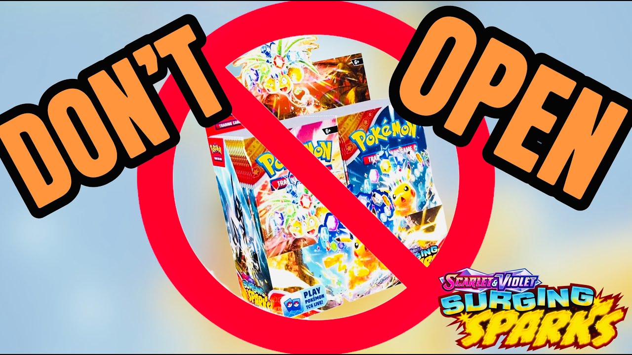 Watch This BEFORE Opening Any More Surging Sparks Booster Boxes! - YouTube