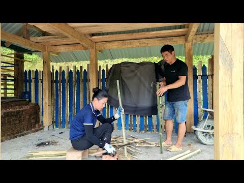 Process of green manure and harvesting bananas to make dried bananas for cooking | Dang Thi Mui