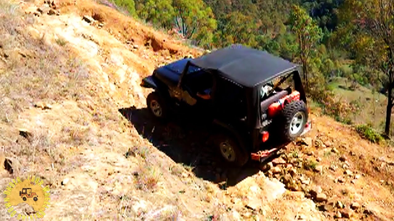 4x4 Action - Part 3 - Jeep Wrangler hill climb with rock ledges @ City ...