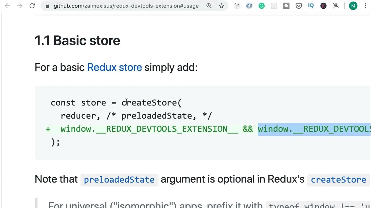 Redux | #38 - Installing Redux DevTools [By Mosh Hamedani] - YouTube