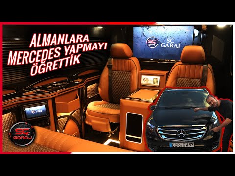 MERCEDES VİTO VIP YAPIMI (vip vito yapıyoruz) ALMANLARA MERCEDES YAPMAYI ÖĞRETTİK