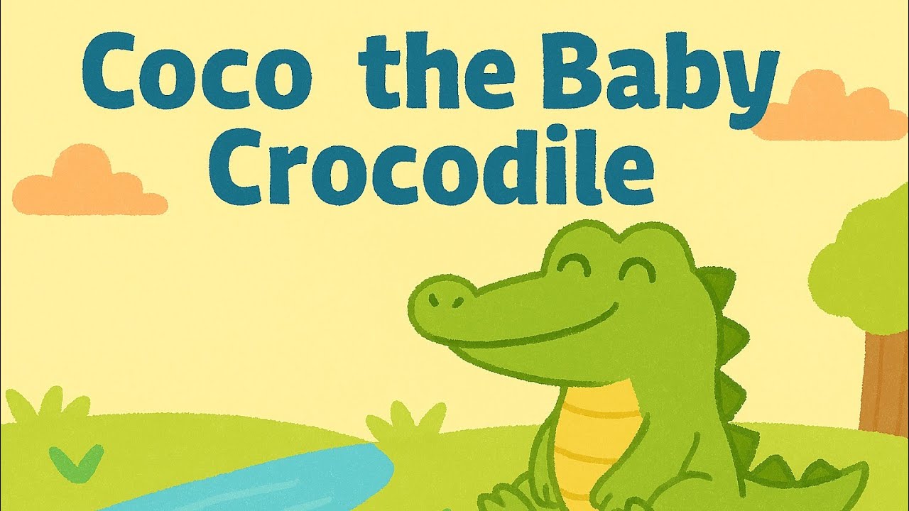 Coco the Baby Crocodile | Gentle Bedtime Story for Kids | Read Aloud ...