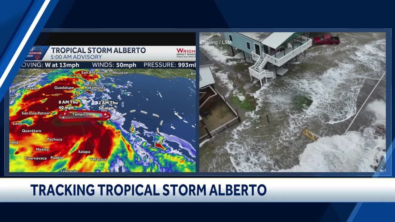 Alberto, season’s first named tropical storm, dumps rain on Texas and ...