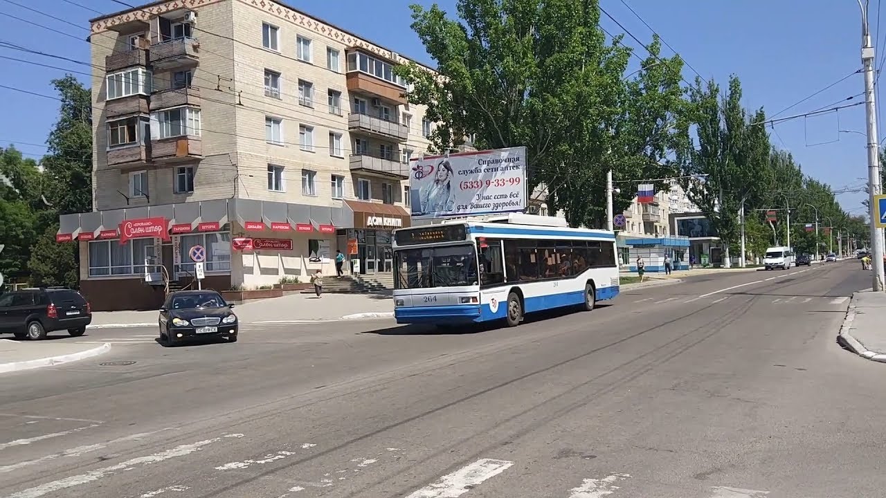 Троллейбус МАЗ 103Т № 264, Тирасполь / Trolleybus MAZ 103T #264 ...