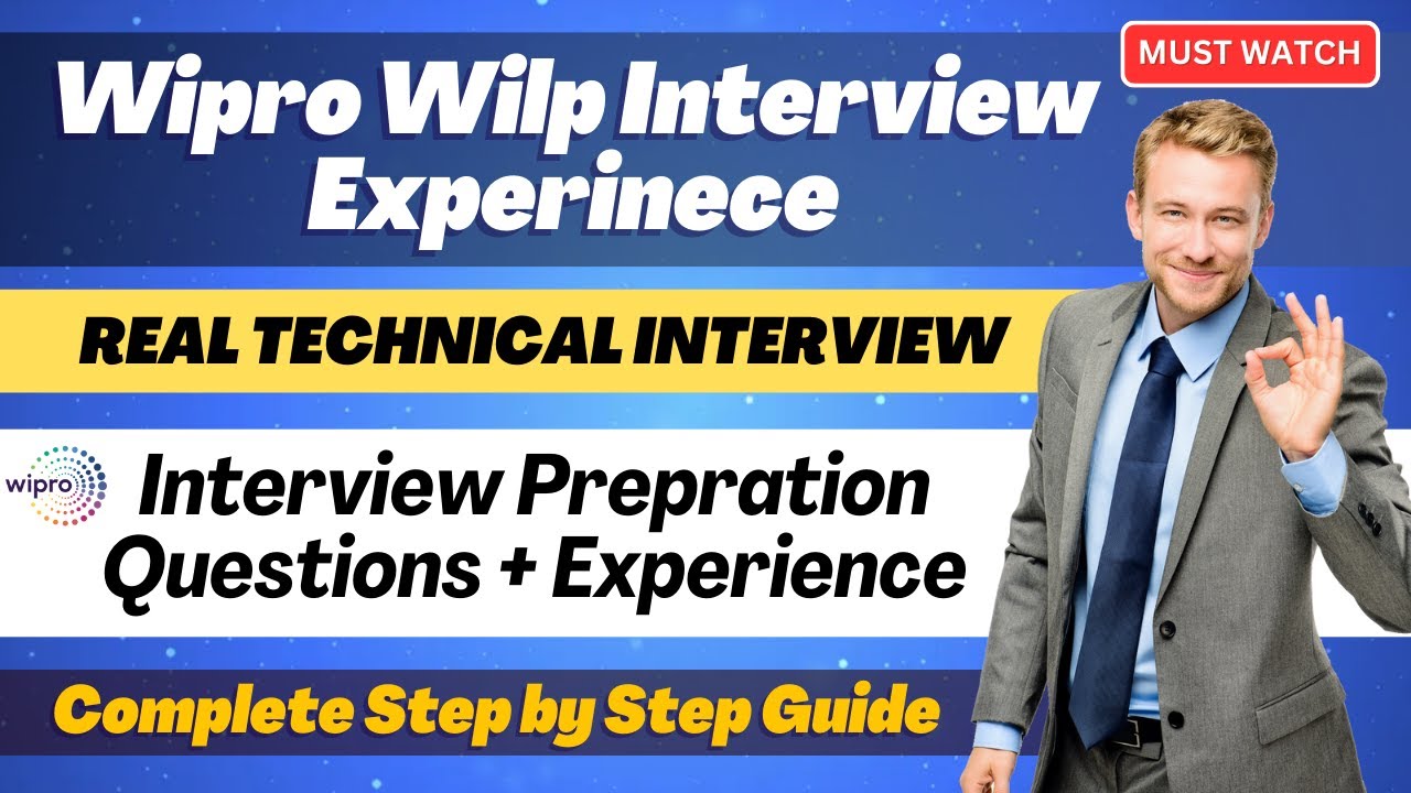 🔥Wipro WILP Interview Experience | Complete Guide to Crack the WILP ...