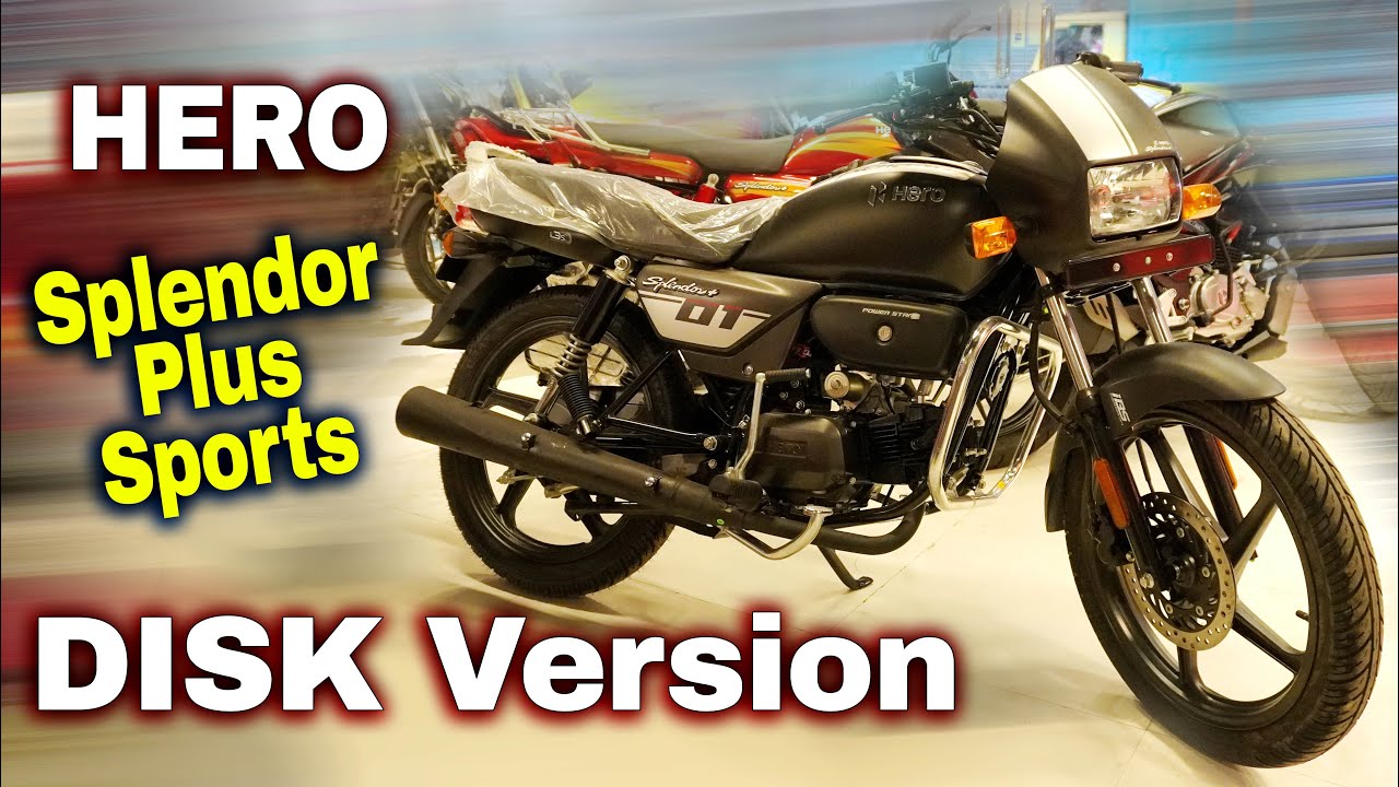 Hero Splendor Plus Sports Edition Disk Varient Price in Bangladesh. দাম ...