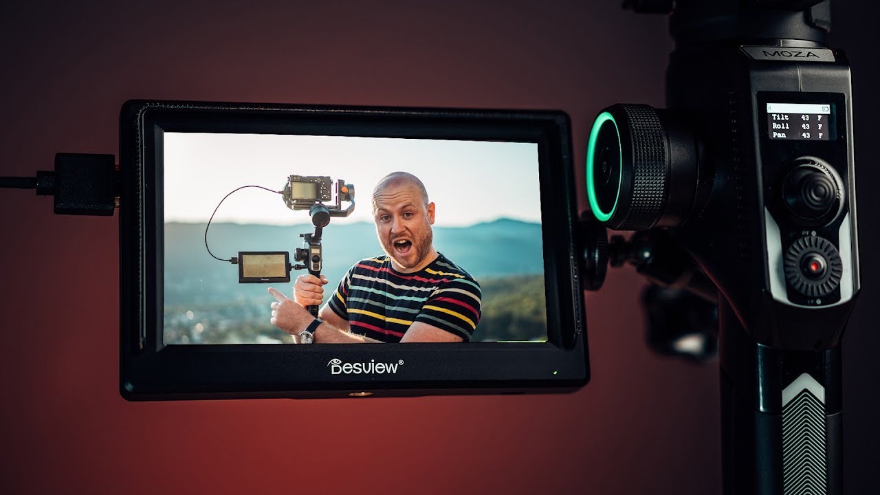 BEST BUDGET GIMBAL MONITOR? DESVIEW MAVO-P5 Field Camera Monitor REVIEW ...