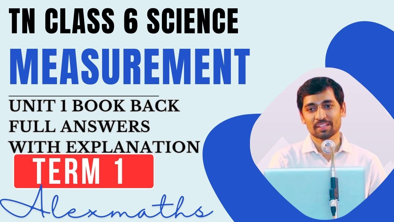 TN Class 6 Science Term 1 Book Back Full Answers with Explanations | Alexmaths - YouTube