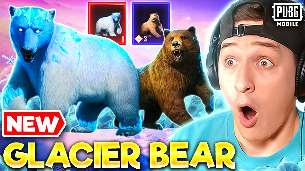 NEW MYTHIC GLACIER BEAR OPENING! PUBG MOBILE - YouTube
