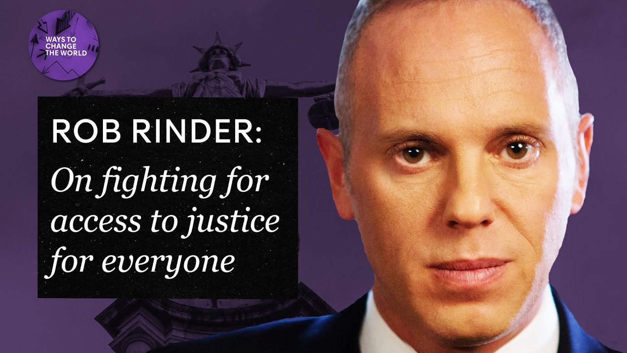 Rob Rinder on fighting for access to justice for everyone - YouTube