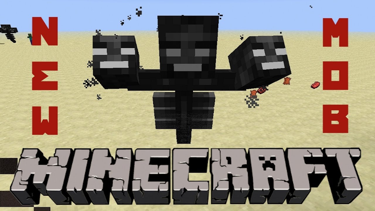 Minecraft Update 1.4 Preview - NEW MOB - THE WITHER BOSS - YouTube