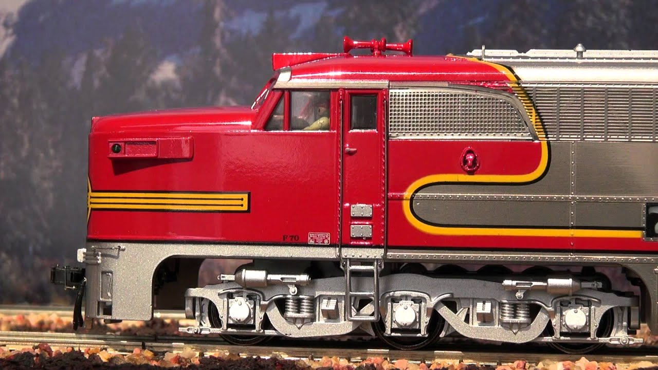 SANTA FE ABBA F7A＋F7B＋PAB＋PAA - YouTube