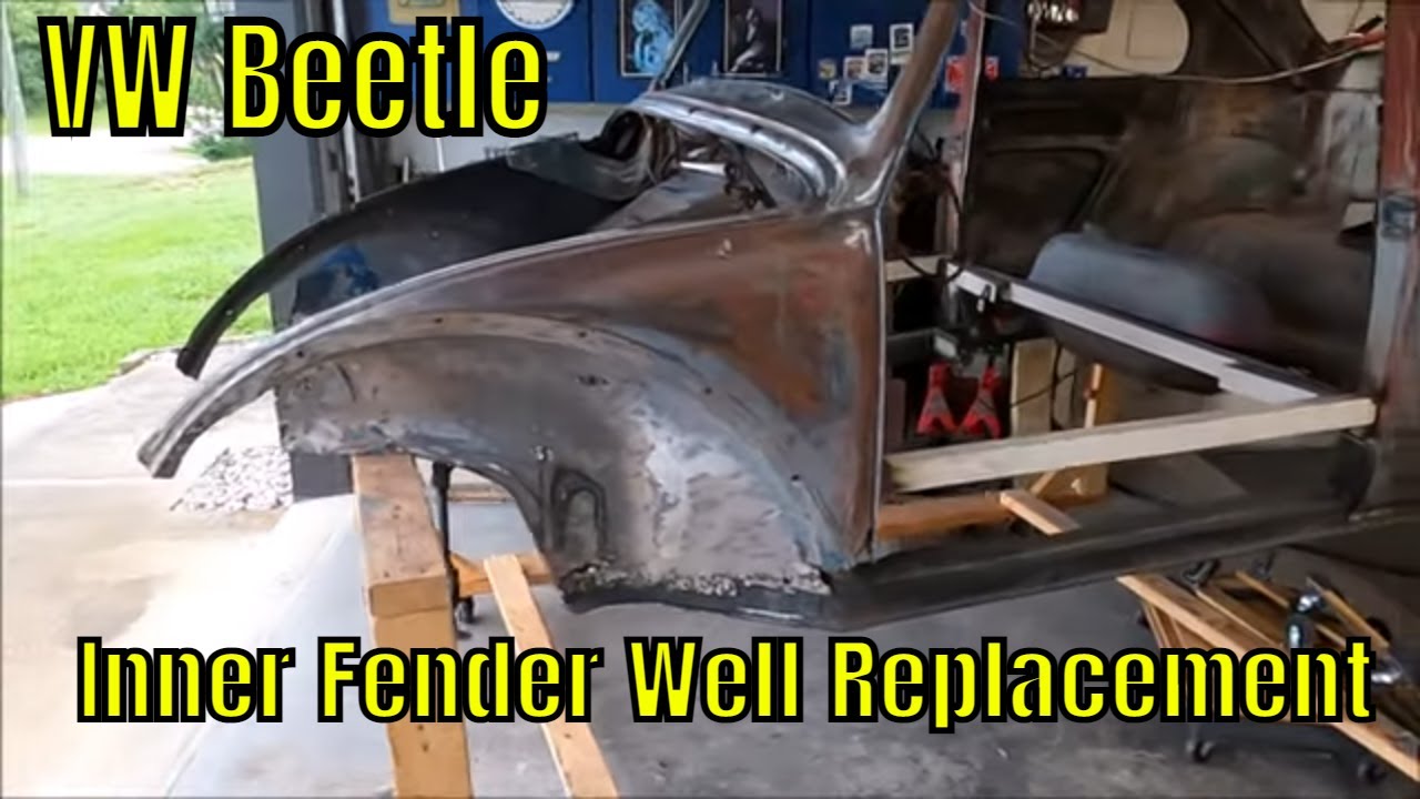 VW Bug Inner Fender Well Repair - SICKXTY - Volksrod – Baja / Franken ...