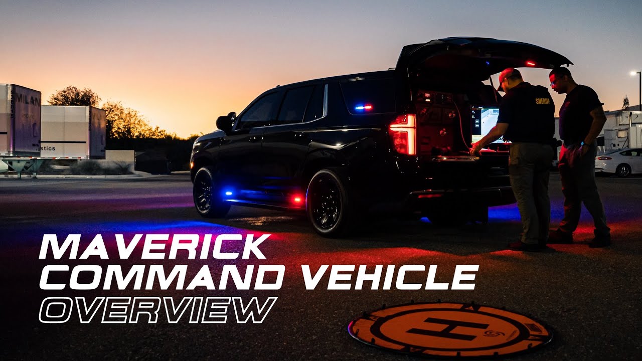 MAVERICK Overview - FLYMOTION Mobile Drone Command Vehicle - YouTube