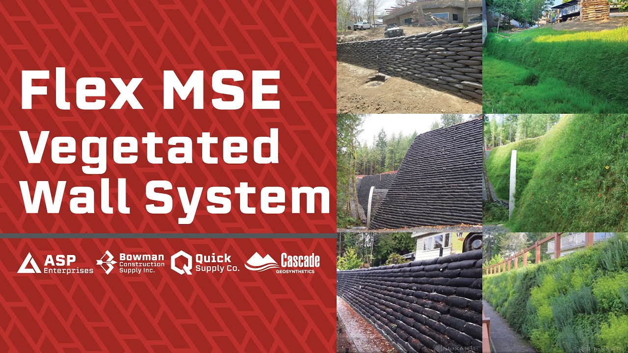 Flex MSE Vegetated Wall System Webinar - Product Info, Applications ...