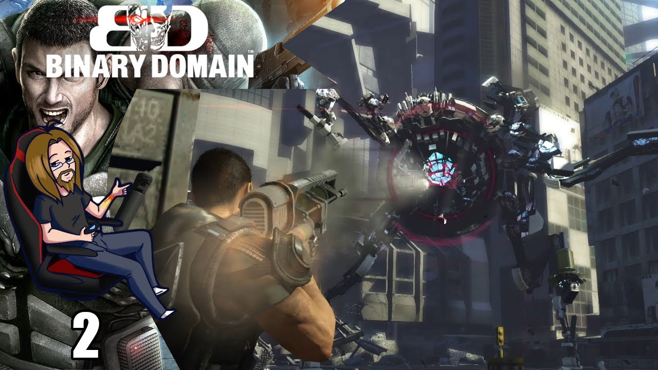 Spiders All Around - Binary Domain - Part 2 - YouTube