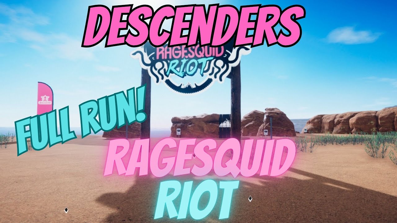 Descenders - RAGESQUID RIOT - FULL RUN - (This track is sick) - YouTube