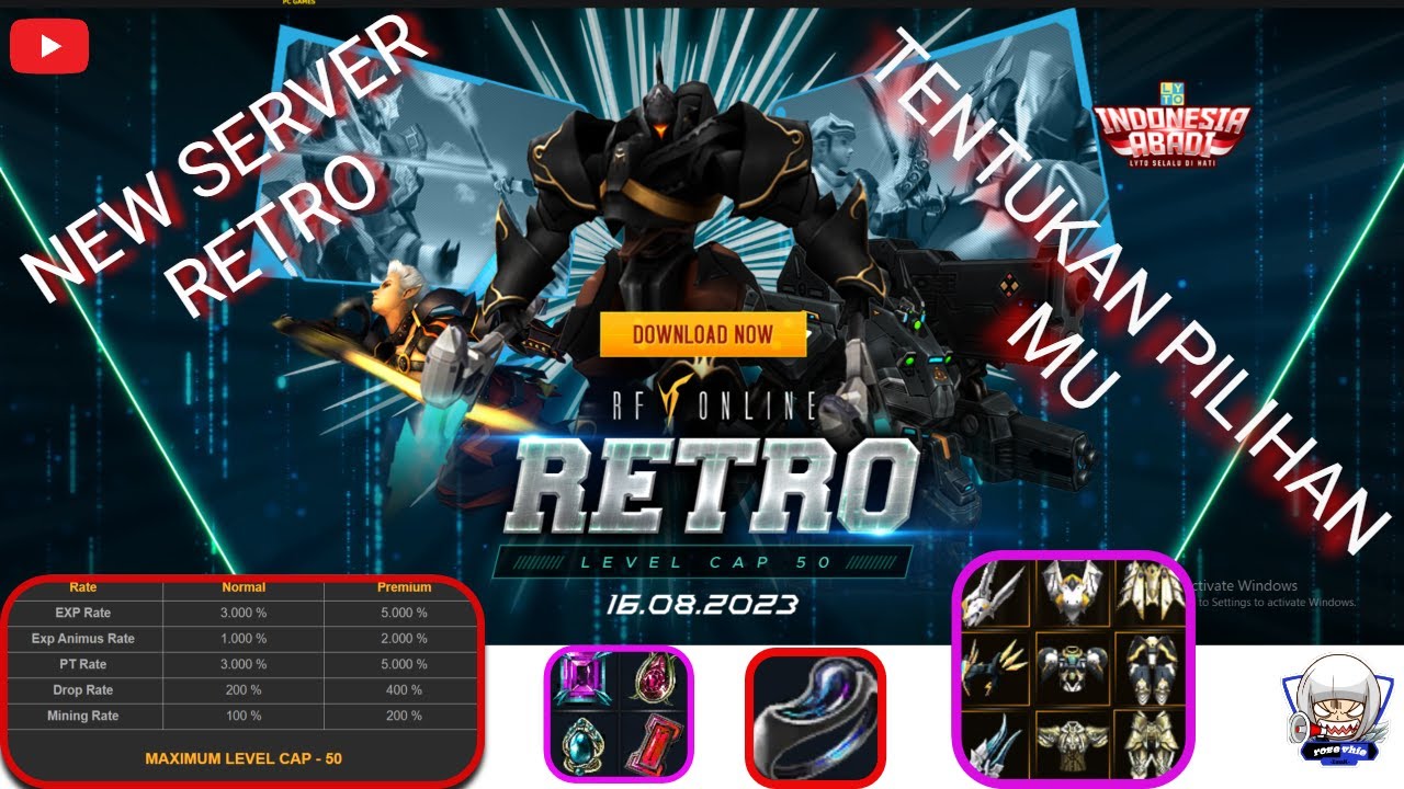 RF REMASTERED!!!! ( COSMIC X RETRO ) SETTE WAR.....!!!! - YouTube