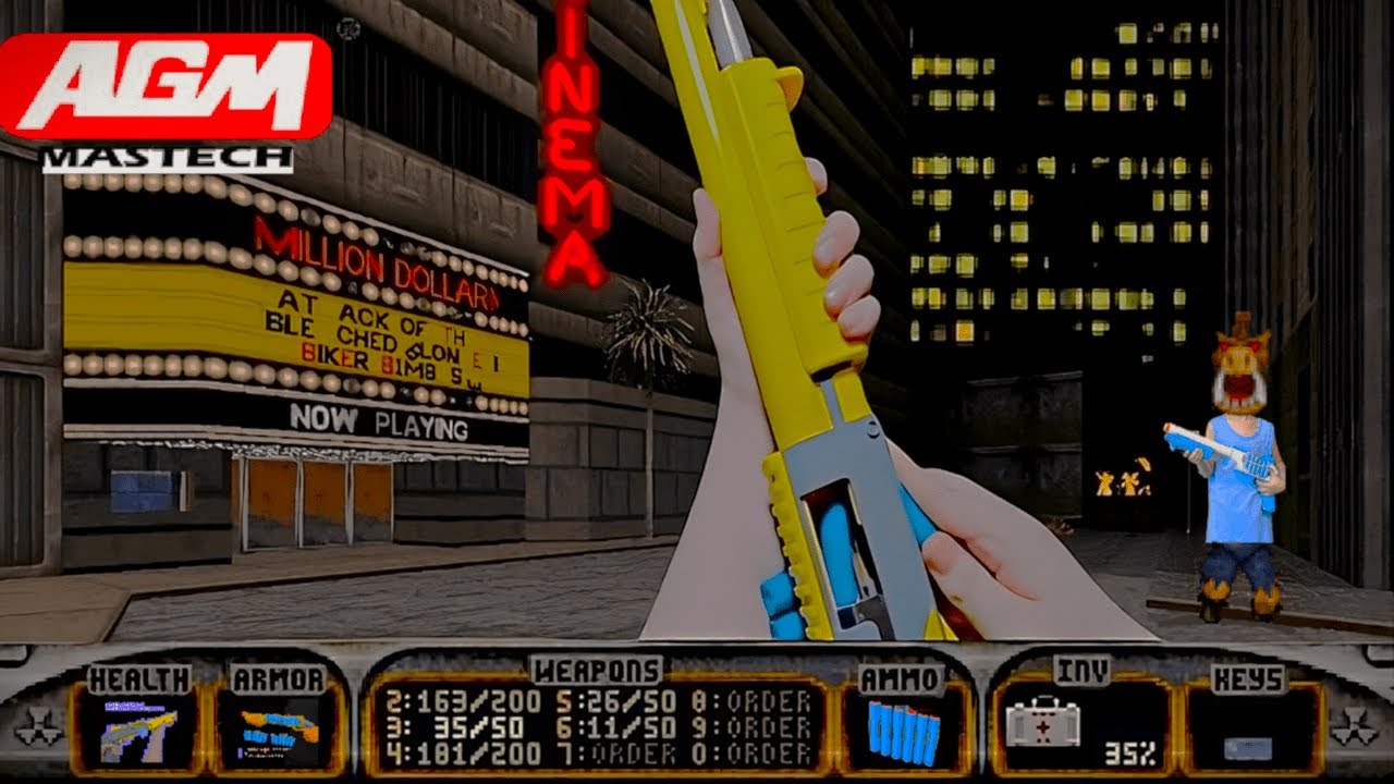 Quickie: AGM MASTECH AB-075-D Shotgun Blaster In First Person! - YouTube