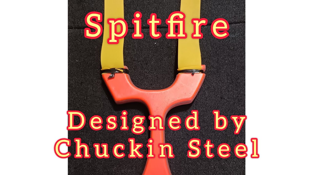 New Frame Day! The Spitfire Designed by Chuckin Steel #slingshots # ...