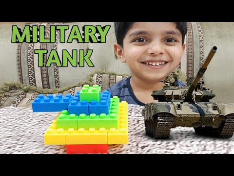 Building blocks for kids/how to make a Military Tank using Blocks ...