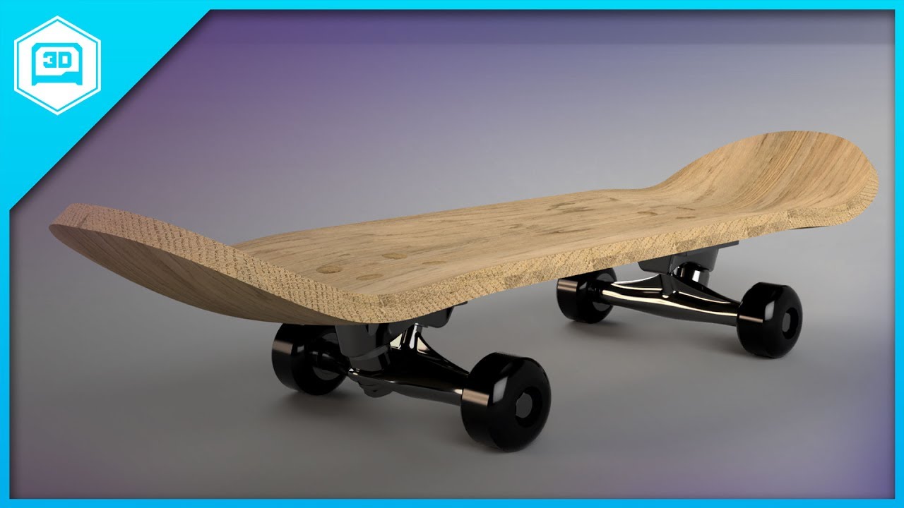 Fusion 360 Tutorial – Skateboard Deck - YouTube