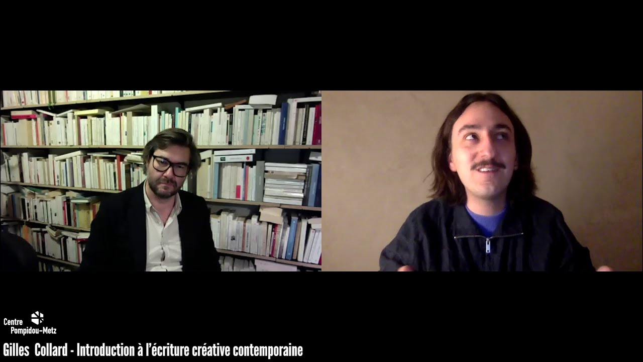 | MASTERCLASS | Écriture créative - Gilles Collard [2/4] - YouTube