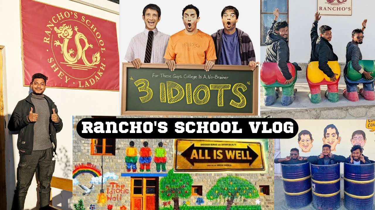 3 Idiots movie - Rancho's School Vlog | Ladakh - YouTube