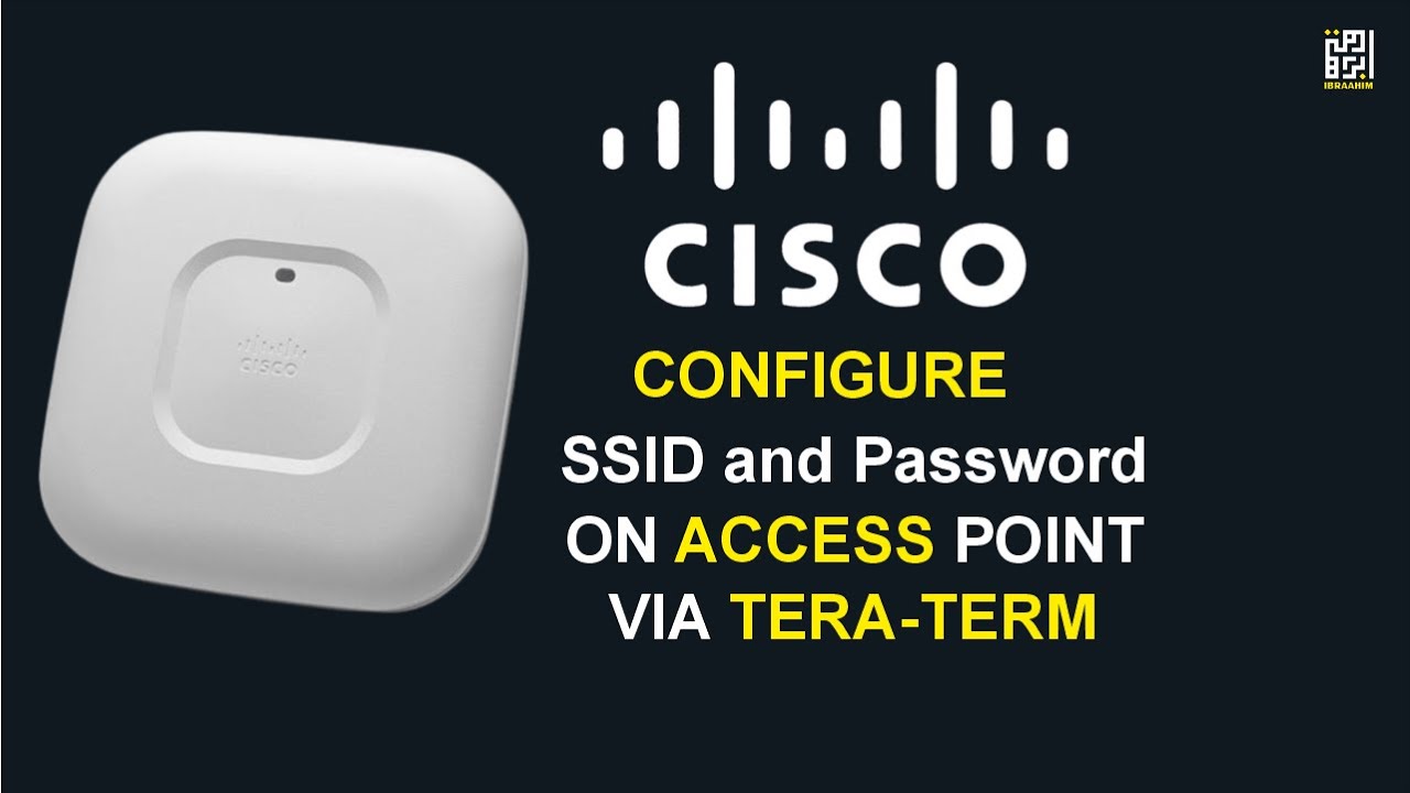 How to Configure SSID with Password on Wireless cisco access point ...